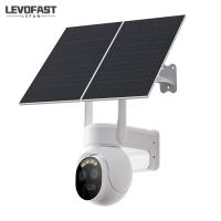 China Outdoor Home 360 PTZ 3Mp CameraWifi 4G 10X Zoom Full HD Video Surveillance System Low Power Solar Camera for sale