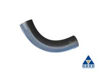 China Schedule 40 60 Deg A234 WPB DN200 Steel Pipe Bend  5D Oiled Surface for sale
