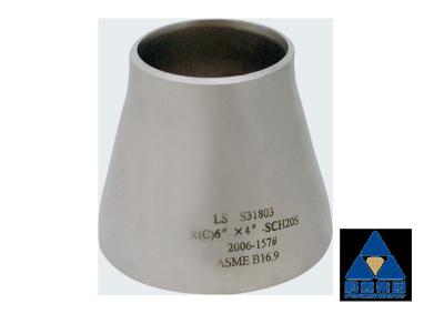 China Reducing Shape SCH20S ASME B16.9 Steel Pipe Reducer 6'' X 4'' for sale