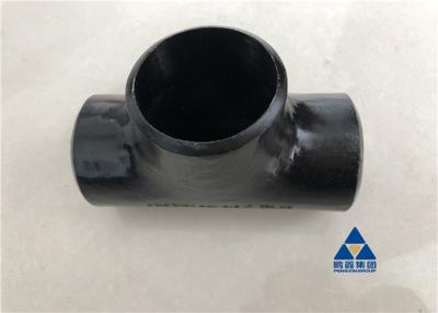 China Carbon Steel Seamless Equal Tee Fitting 4 Inch STD Butt Weld ASME B16.9 for sale