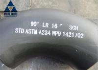 China PIPE ELBOW  90° LR 16“ SCH STD astm a234 wp9 for sale