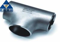 China Stainless Steel 1Cr18Ni10Ti Pipe Tee Fitting DN65 SCH40S GB12459-90B Butt Weld for sale
