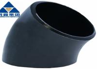 China CARBON STEEL 45DEGREE ELBOW DN100 SCH STD A234 WPB BLACK PIPE ELBOW for sale