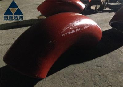 China Alloy Steel Pipe Elbow 12Cr1MoVG PN9.81 DN275 90 Degree Reducer Fitting for sale