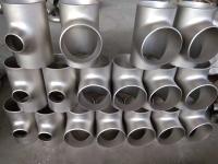 China SCH10S A403 WP316 Stainless Steel Pipe Tee Fitting 304 1-2 Inch for sale