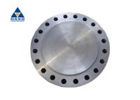 China Black Painting Forged ASTM A105 Steel Pipe Flange 20 Inch Blind Flange for sale