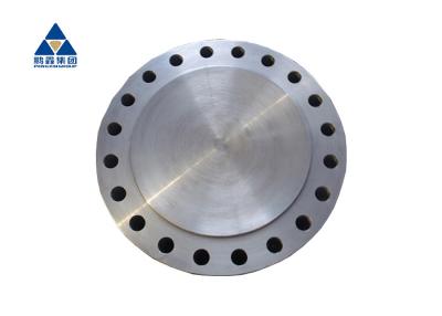 China Black Painting Forged ASTM A105 Steel Pipe Flange 20 Inch Blind Flange for sale