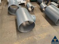 China ASTM A234 WPB ASME B16.9 Carbon Steel Pipe Tee 8x6 Inch Reducer Tee for sale