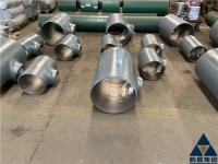 China ASTM A234 WPB ASME B16.9 Carbon Steel Pipe Tee 8x6 Inch Reducer Tee for sale