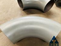 China 90D DN200 SCH40 Weldable Pipe Elbow Fittings Steel Butt Welding A234 WP5 for sale