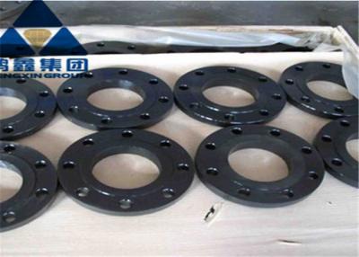 China ASTM A105 ASME B16.5 Weld Neck Raised Face Flange 2 Inch 150 lb Black Paint for sale