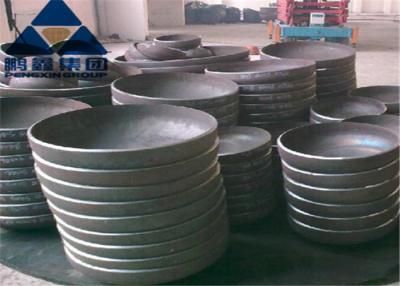 China Wrought A234 WPB 6inch Large Diameter Steel Pipe End Caps SCH80 for sale