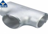 China Stainless Steel 316L ASME B16.11 Reducing Tee Pipe Fitting For Pipe for sale