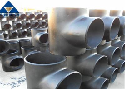 China UNS N08926 1.4529 Equal Tee Fitting 926 Pipe Fittings Black Color WP1925N for sale
