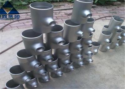 China 316L 8inch SCH40 Forged Steel Reducing Tee BW End Sand Blast Pickling Polished for sale