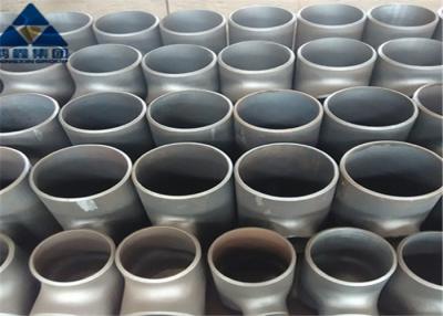 China SCH80 4 Inch Pipe Tee Fittings , Equal Tee Pipe Fitting Wrought Oiled for sale