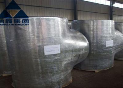 China ASTM A860 WPHY 52 16x16x16 Inch Forged Steel Concentric Tee Galvanized 3LPE for sale