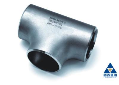 China DN65 SCH40S 1Cr18Ni9Ti Stainless Steel Butt Welding Equal Tee GB12459-90B for sale