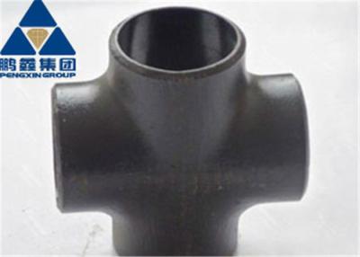 China Incoloy 825 Threaded Forged Steel Pipe Cross Fitting 1/2-48 Inch ASME B16.9 for sale