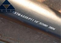 China ASTM A335 P11 Seamless Pipe 16 Inch SCH 80 6M ASME B36.10 Beveled Ends for sale