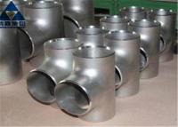 China 316L 8inch SCH40 Forged Steel Reducing Tee BW End Sand Blast Pickling Polished for sale
