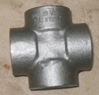 China DN150 SCH40 A234 WP11 Alloy Steel Pipe Cross for Main Pipe Branch for sale