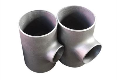 China ASTM A420 WPL6 Seamless Forged Pipe Tee 100 x 50 x 100 Reducing Fitting for sale
