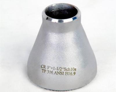 China ASME B16.9 Concentric Pipe Reducer 10x10 Inch Carbon Steel Stainless Steel SCH30 for sale