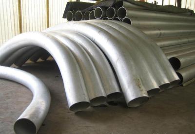 China Hot Rolled ASME Standard Steel Pipe Bend 141.3mm x 6.55mm for sale