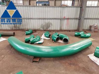 China 90 Degree 7D A234 WP11 Alloy Steel Pipe Bend 273x25mm Hot Bending for sale