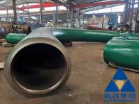 China 90 Degree 7D A234 WP11 Alloy Steel Pipe Bend 273x25mm Hot Bending for sale