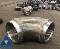 China ASTM B16.9 A234 WP11 Low Alloy Steel Pipe LR Elbow Fittings 14 Inch Sch 120 BW for sale