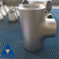 China ASTM A860 WPHY 60 10 Inch Sch80 Equal Tee Fittings High Yield Carbon Steel T-Type for sale