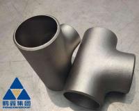 China Carbon Steel Straight Tee A234 WPB 10 Inch SCH 40 T Type Fitting Fluid Direction Change for sale