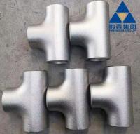 China A403 WP304L Stainless Steel 1 1/2 Inch SCH 40 Tee Fitting T Type Pipe Fitting for sale