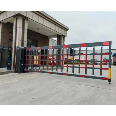 China Intelligent Retractable Electric Metal Traffic Barrier Gate Smart Automatic Car Parking Entrance Boom Industrial Hospital Eco for sale