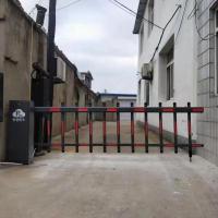 China Intelligent Retractable Electric Metal Traffic Barrier Gate Smart Automatic Car Parking Entrance Boom Industrial Hospital Eco for sale