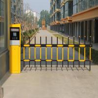 China Intelligent Retractable Electric Metal Traffic Barrier Gate Smart Automatic Car Parking Entrance Boom Industrial Hospital Eco for sale