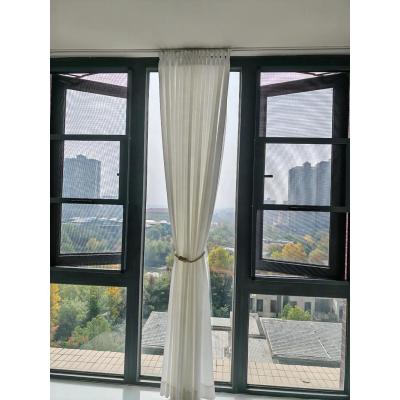 China Modern Stainless Steel Wire Mesh Aluminum Alloy Customized Window Screen Door with Washable Mosquito Net Easy Installation for sale