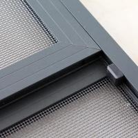 China Modern Stainless Steel Wire Mesh Aluminum Alloy Customized Window Screen Door with Washable Mosquito Net Easy Installation for sale
