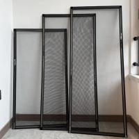 China Modern Stainless Steel Wire Expandable Filtering Mosquito-Proof Window Screen with Aluminum Alloy Mesh for Casement Windows for sale