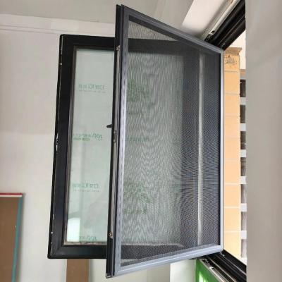 China Modern Minimalist Design Stainless Steel Insect-Proof Bedroom Casement Window Screen Pocket Lock Aluminum Security Mesh for sale