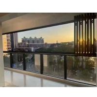 China China Manufacturer Soundproof Glass Door Patio Balcony Exterior Bi-fold Door French Window Customized Folding Picture Window for sale