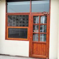 China Modern Aluminum Vertical Foldable Door Window Combination Thermal Insulation Double Glass Soundproof Bifold Window Commercial for sale
