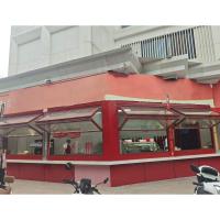 China Modern Colorful Aluminum Alloy Vertical Opening Window Windproof Bifold Folding Customizable Thermal Outdoor Hotel Villa for sale