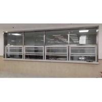 China Aluminum Vertical Opening Folding Windows Double Glazing Waterproof Modern Kitchen Windows for Villas Hotels Houses Balcony for sale
