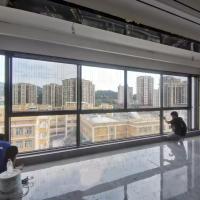 China Modern Heat Insulation Aluminum Glass Sliding Window Easy Clean Anti Condensation Customized Size Color Kitchen Office Villa for sale