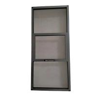 China Modern Aluminum Frame Three-section Stainless Steel Mosquito-Proof Washable Window Screens for Kitchen Bedroom Bathroom for sale