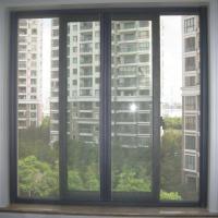 China Modern Aluminum Frame Three-section Stainless Steel Mosquito-Proof Washable Window Screens for Kitchen Bedroom Bathroom for sale