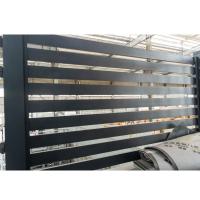 China Modern Aluminum Garden Fence Customization Outdoor Metal Fence Easy Install Villa Rails Durable Welded Fences Hospital Hotel for sale